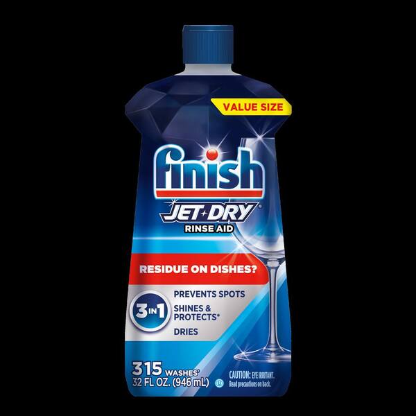 Reviews for Finish 32 oz. Jet-Dry Dishwasher Rinse Aid and Drying Agent ...