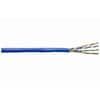 Southwire 1,000 ft. Blue 24/4 Solid CU CAT5e CMR (Riser) Data Cable ...