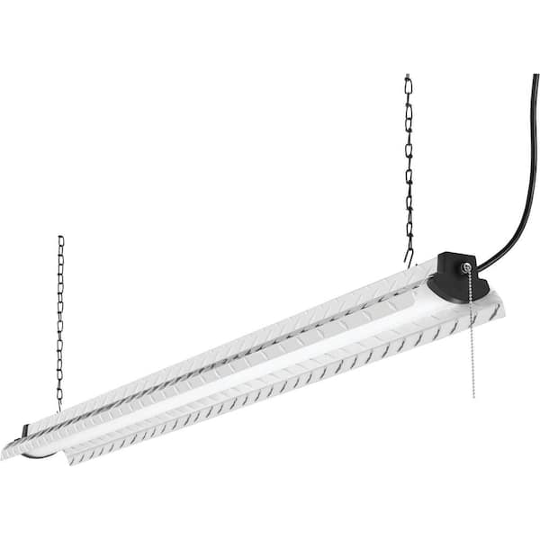 Reviews for Lithonia Lighting 4 ft. 40-Watt Chrome Integrated LED ...