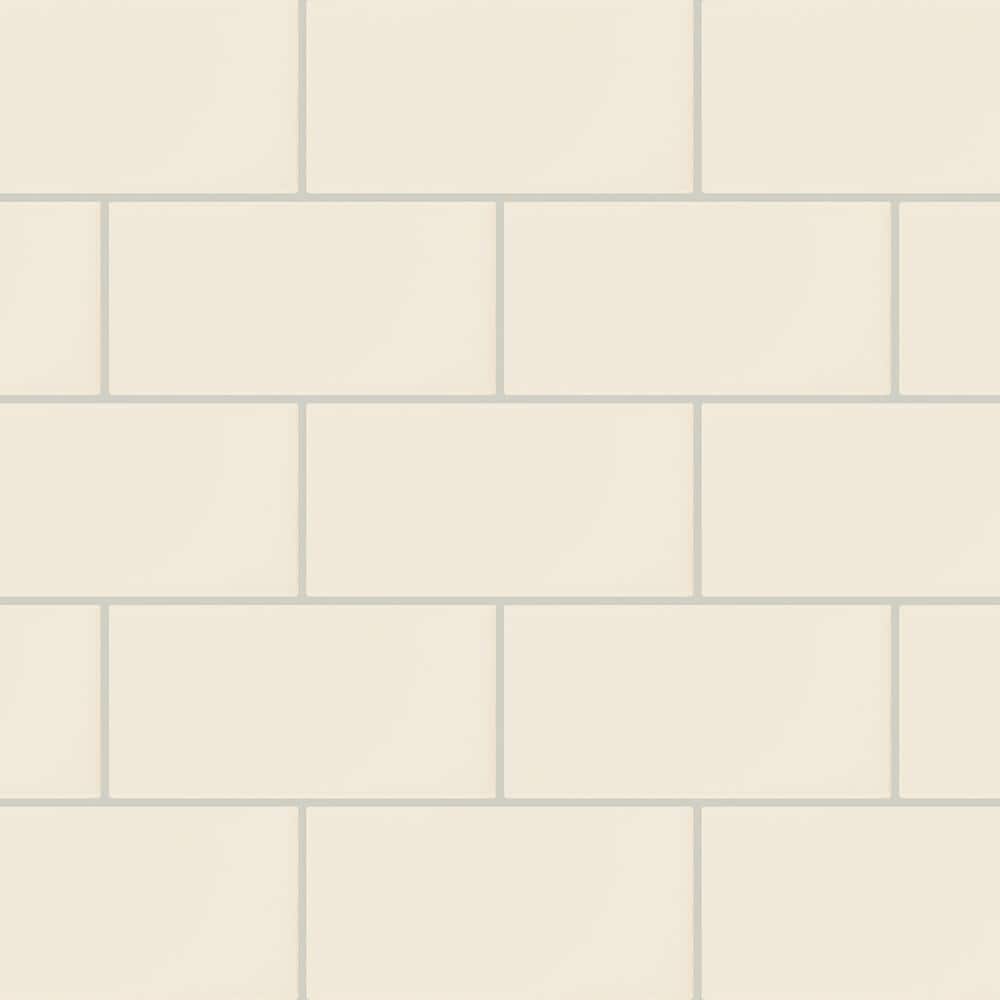 Daltile Restore Ivory 3 in. x 6 in. Matte Ceramic Wall Tile (12.5 sq ...