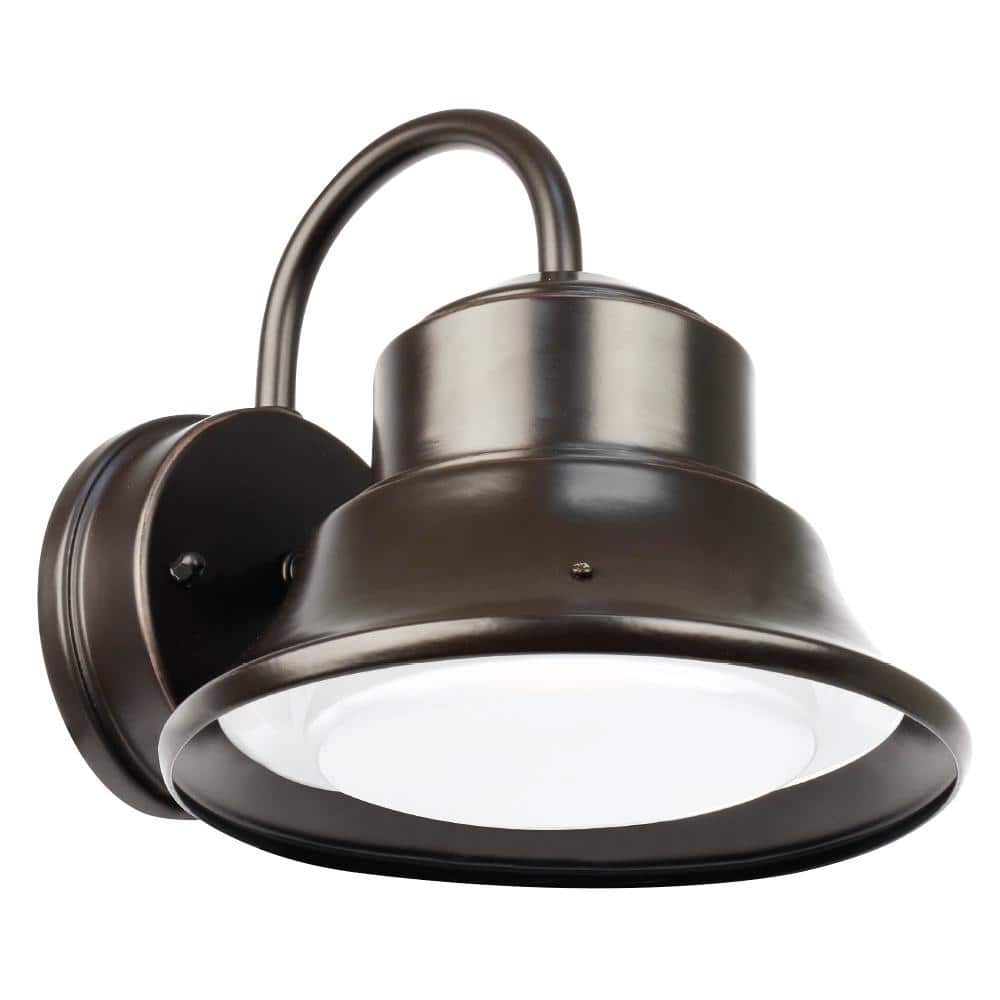 Feit Electric 60-Watt Equivalent Integrated LED Bronze Dusk to Dawn ...