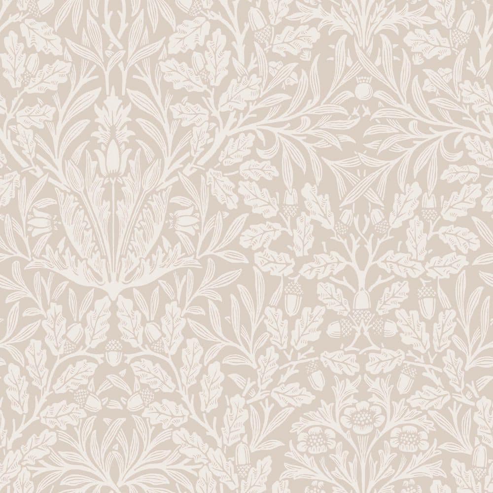 Graham & Brown William Morris at Home Acorn Hessian Wallpaper 140491 ...