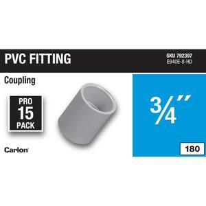 Coupling - PVC - Conduit Fittings - The Home Depot