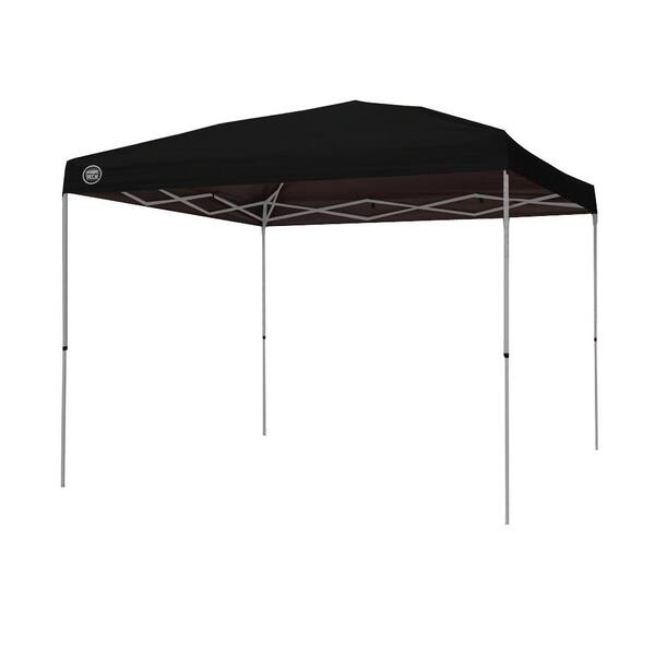 Shade Tech 10 ft. x 10 ft. Instant Patio Canopy in Black 155573 - The ...