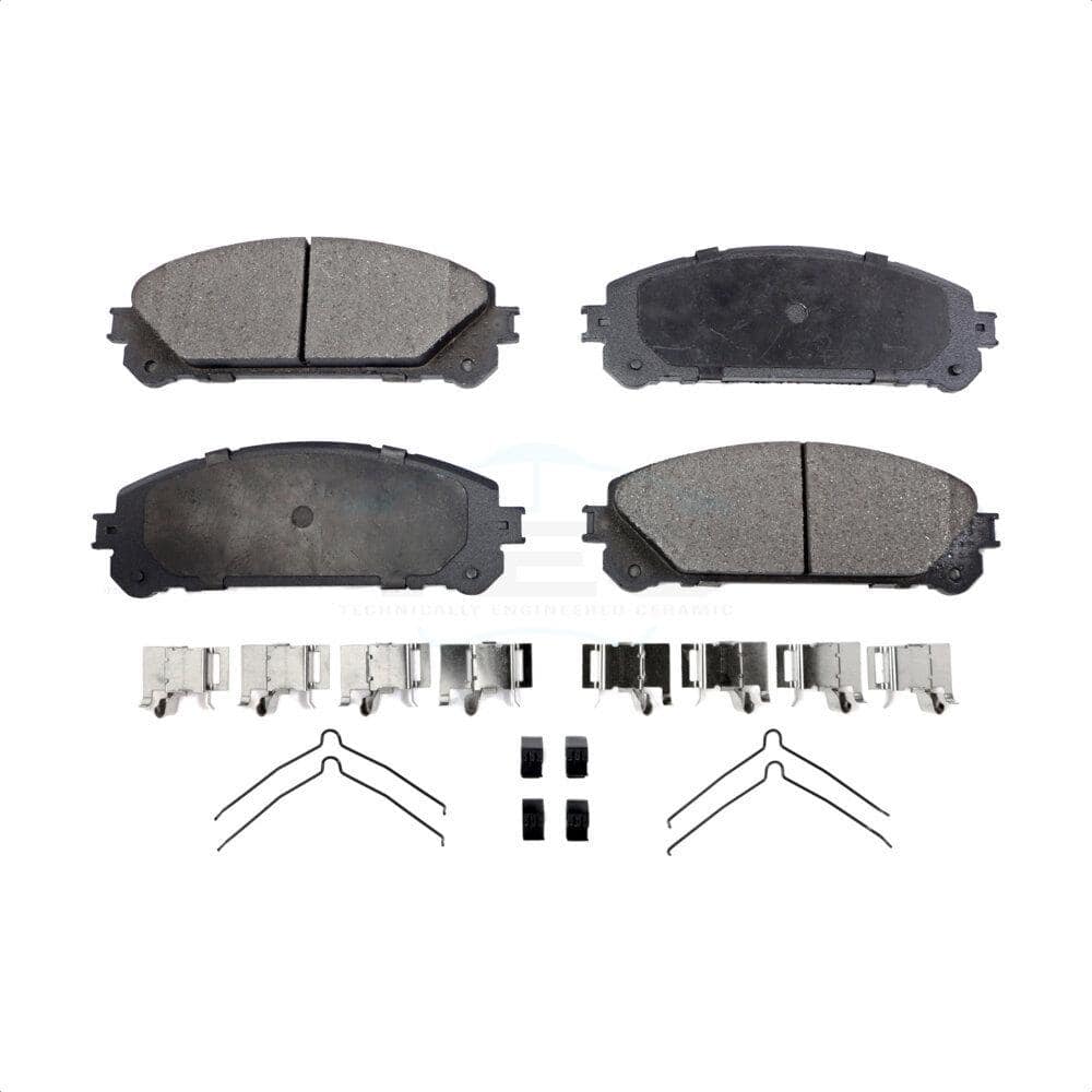 TEC Front Ceramic Disc Brake Pads For Toyota Lexus Highlander Sienna ...