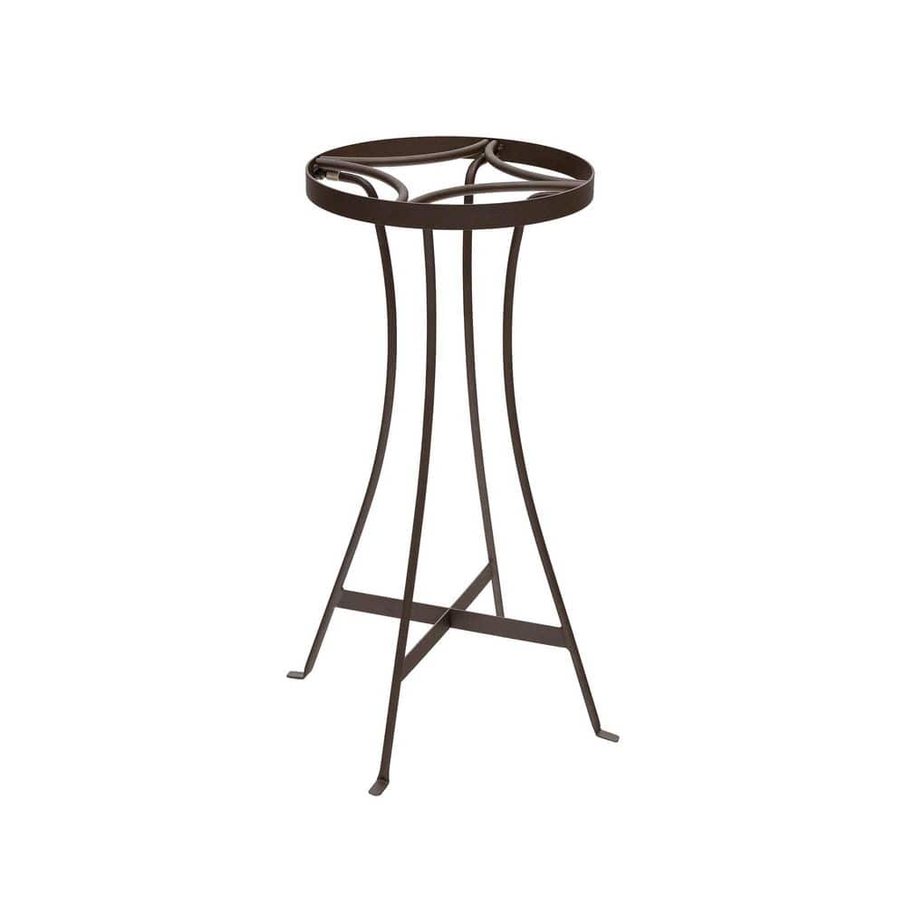ACHLA DESIGNS 24.5 in. H Roman Bronze Powedercoat Finish Wrought Iron ...