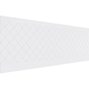 Ekena Millwork 36 in. H x 94-1/2 in. W 23.64 sq. ft. Norwood PVC ...