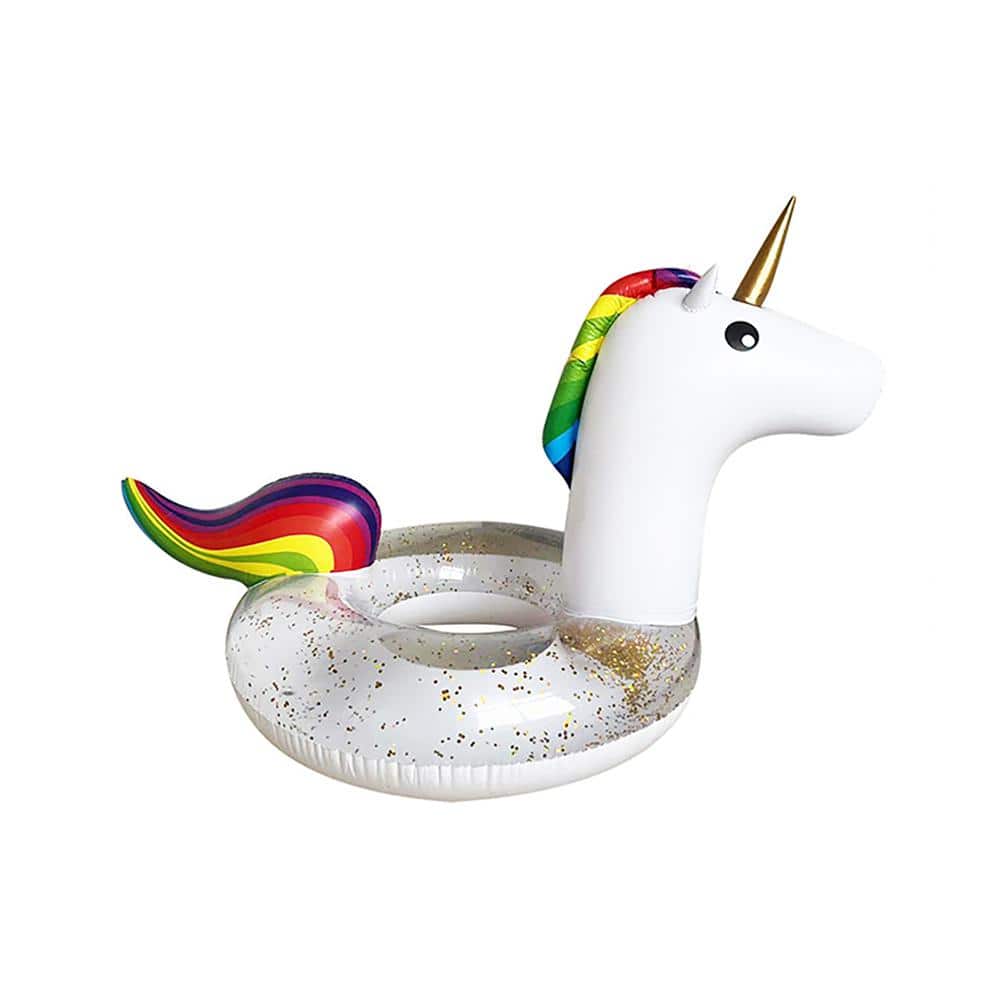 67 x 43 in. Unicorn Inflatable Pool Float Summer Beach Float Pool Party ...