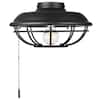 Hampton Bay Universal Matte Black Ceiling Fan LED Light Kit 52229 - The ...