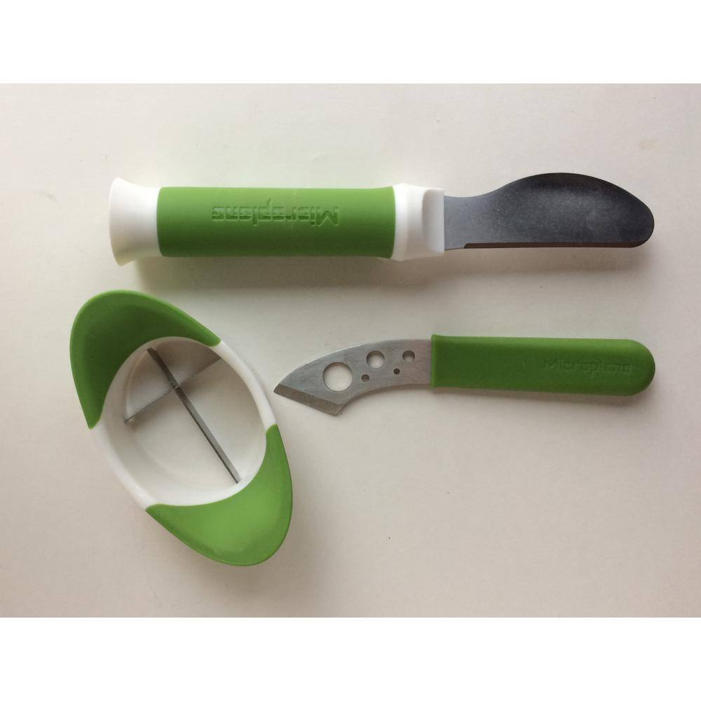 Microplane 3 Piece Vegan and Plant-Based Kitchen Essentials Tool Set ...