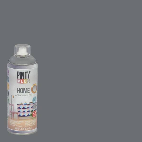 PINTY PLUS Home 11.18 oz. Thundercloud Grey Water Base Spray Paint NOV ...