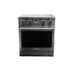 Magic Chef 30 in. 4-Element Slide-In Electric Range in Stainless Steel ...