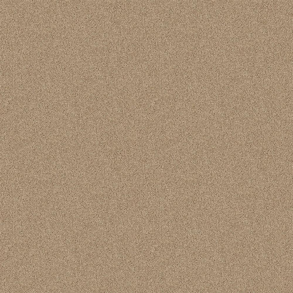 TrafficMaster Watercolors I - Raw Linen - Beige 28.8 oz. Polyester ...