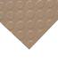 Rubber-Cal "Coin-Grip Metallic" 4 ft. x 7 ft. Beige Commercial PVC ...