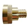 Apollo 3/4 in. Brass PEX-B Barb x 1 in. NPSM Manabloc Adapter APXMBA - The Home Depot