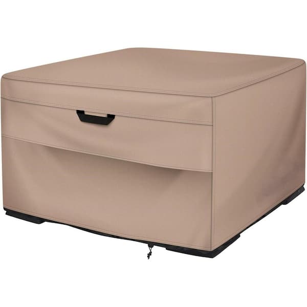 OVCRNIBI Outdoor Patio Fire Pit Table Cover Square 36 in. Outdoor ...