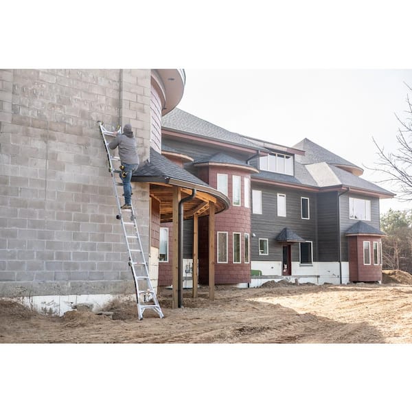 Gorilla Ladders GLMPX-18W-2 18 Ft. Reach MPXW Aluminum Multi-Position ...