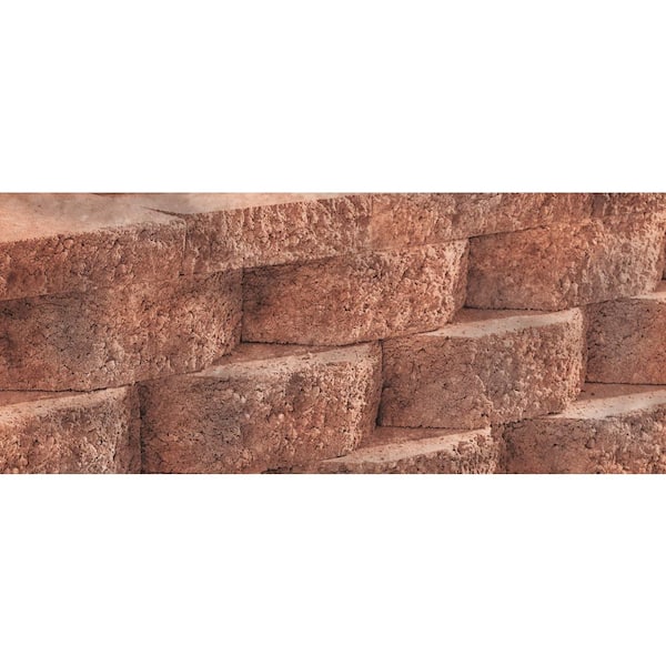 Red Concrete Wall Blocks Verti Block Retaining Wall | Naylor Concrete