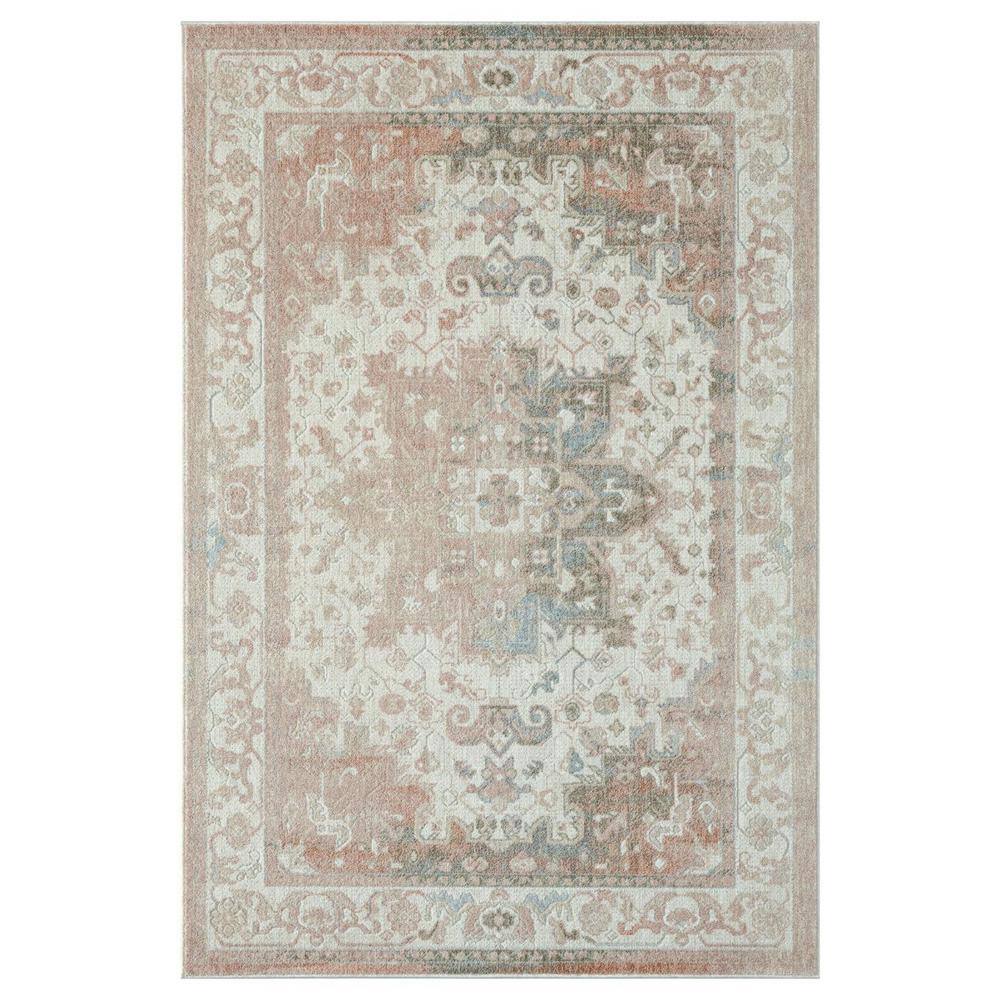 LUXE WEAVERS Patricia Collection Geometric Floral Vintage Multi 8x10 ...