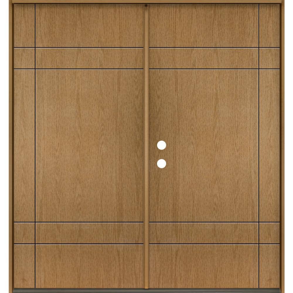 Krosswood Doors SUMMIT Modern 72 in. x 80 in. Right-Active/Inswing ...