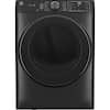 GE 7.8 cu.ft. Smart Front Load Electric Dryer in Carbon Graphite with ...