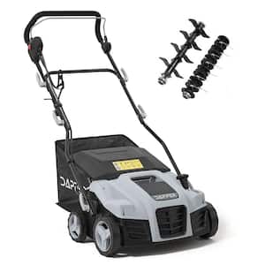 WEN 16 in. 15 Amp 2-in-1 Electric Dethatcher and Scarifier with ...