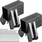 VEVOR Swing Set Bracket 12 in. Swing Bracket A-Frame Construction Iron ...