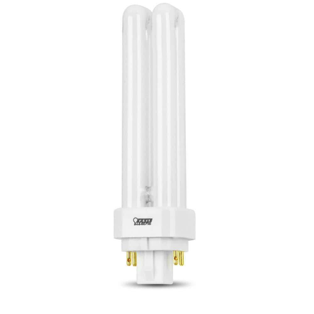 Feit Electric 13-Watt PL CFLNI Quad Tube 4-Pin Plug-in G24Q-1 Base ...