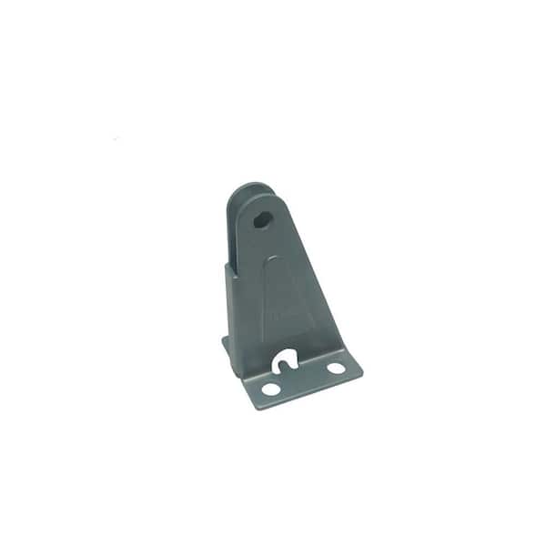 Barton Kramer Silver Screen Door Aluminum Jamb Bracket 396 - The Home Depot