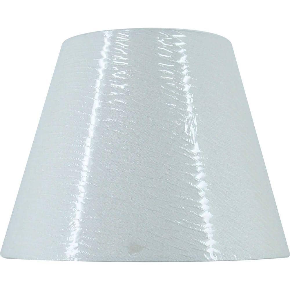 Hampton Bay Mix & Match Off-White Round Table Shade 15790 - The Home Depot