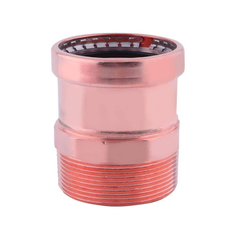 Guardian 4 in. Copper Press XL Male Adapter Press Fit x MNFT C0MAA4A4 ...