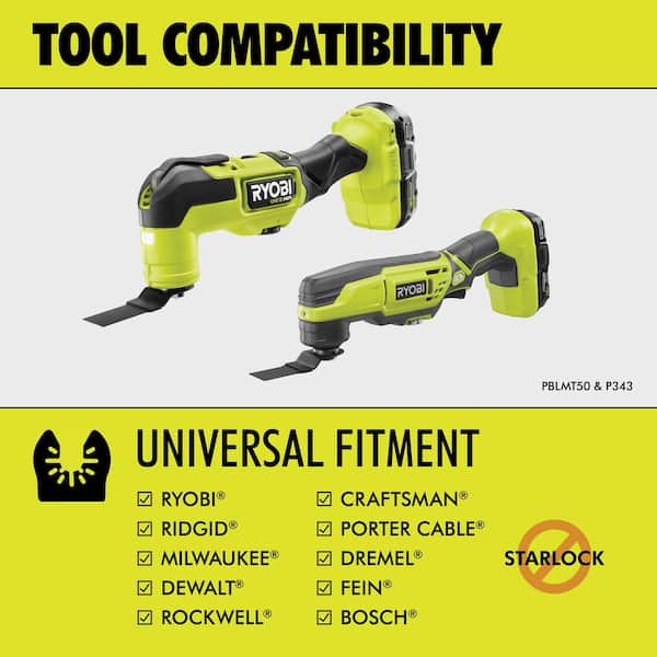 Ryobi multi tool attachments heads store