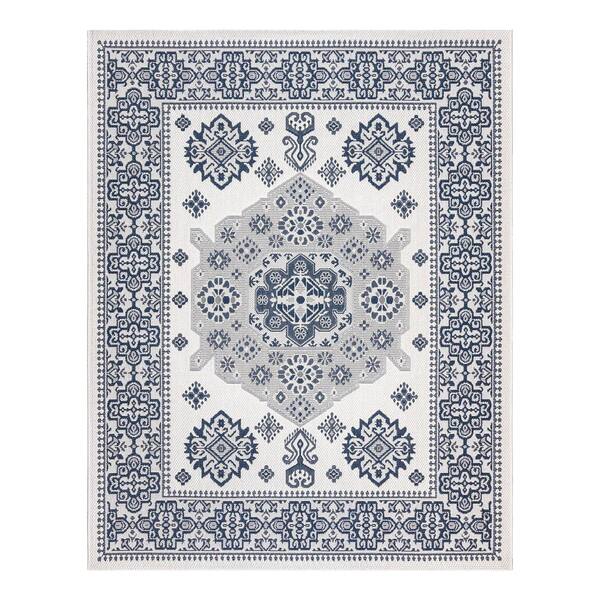 Gertmenian & Sons Ringley Gavin Cream 8 ft. x 10 ft. Oriental Medallion ...