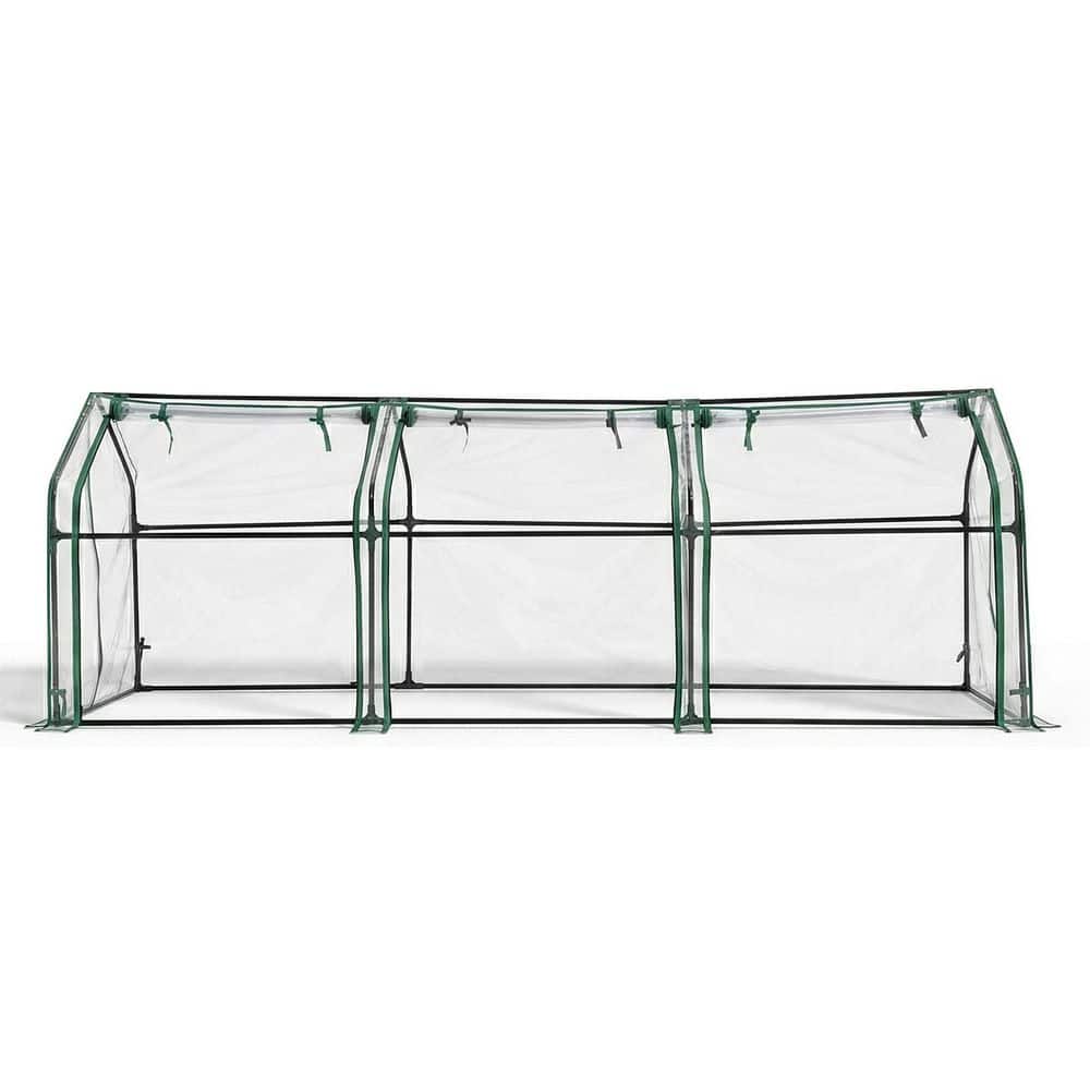 Karl home 106 x 36 x 36 in. Clear PVC Greenhouse HDK1G54000238 - The ...