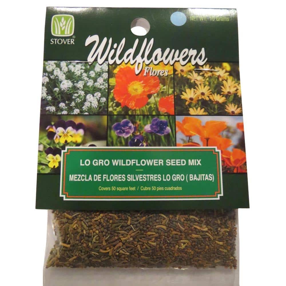 Stover Seed Lo Gro Wildflower Seed Mixture 80060-6 - The Home Depot