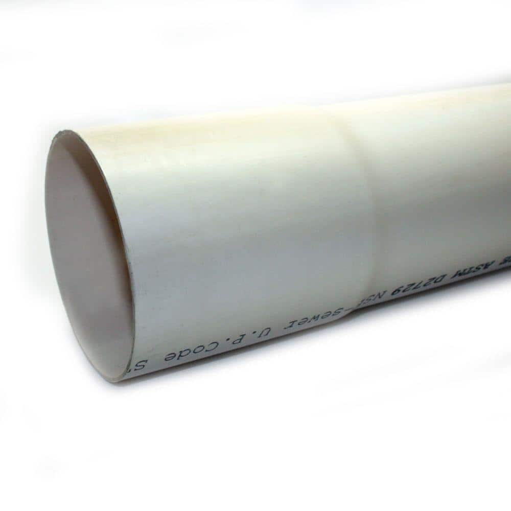 JM EAGLE 4 in. x 10 ft. D2729 SW PERF Drain Pipe 1982 - The Home Depot
