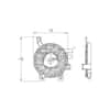 TYC A/C Condenser Fan Assembly 2003-2008 Lexus GX470 611270 - The Home ...