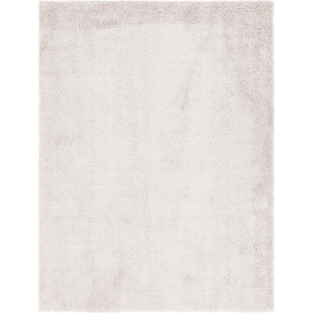 Unique Loom Davos Shag Linen 9 ft. x 11 ft. 9 in. Area Rug 3145988 ...