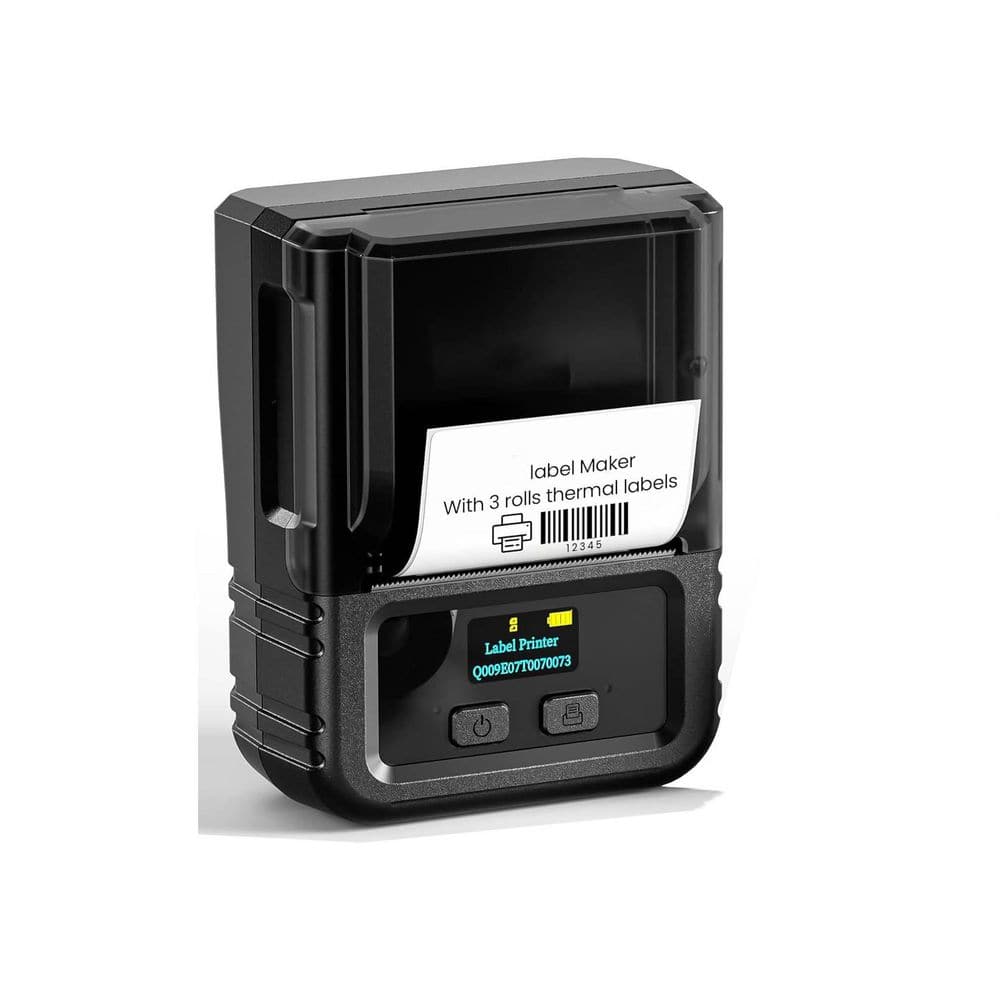 Yichuhaoxi Label Maker-Barcode Printer, 2 Inch Bluetooth Thermal Label ...