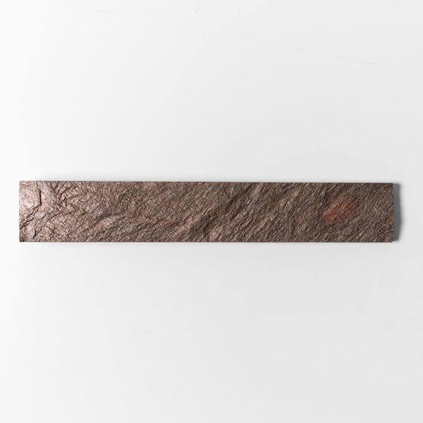 CRUZ BAY STUDIO Stone Wedge 5 in. x 7 in. Burnished Bronze Split Face ...