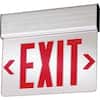 Lithonia Lighting EDG Aluminum LED Emergency Exit Sign EDG 1 R EL M6 ...