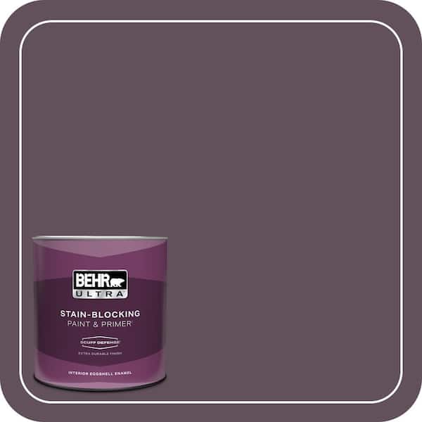 BEHR ULTRA 1 qt. #S100-7 Medieval Wine Extra Durable Eggshell Enamel ...