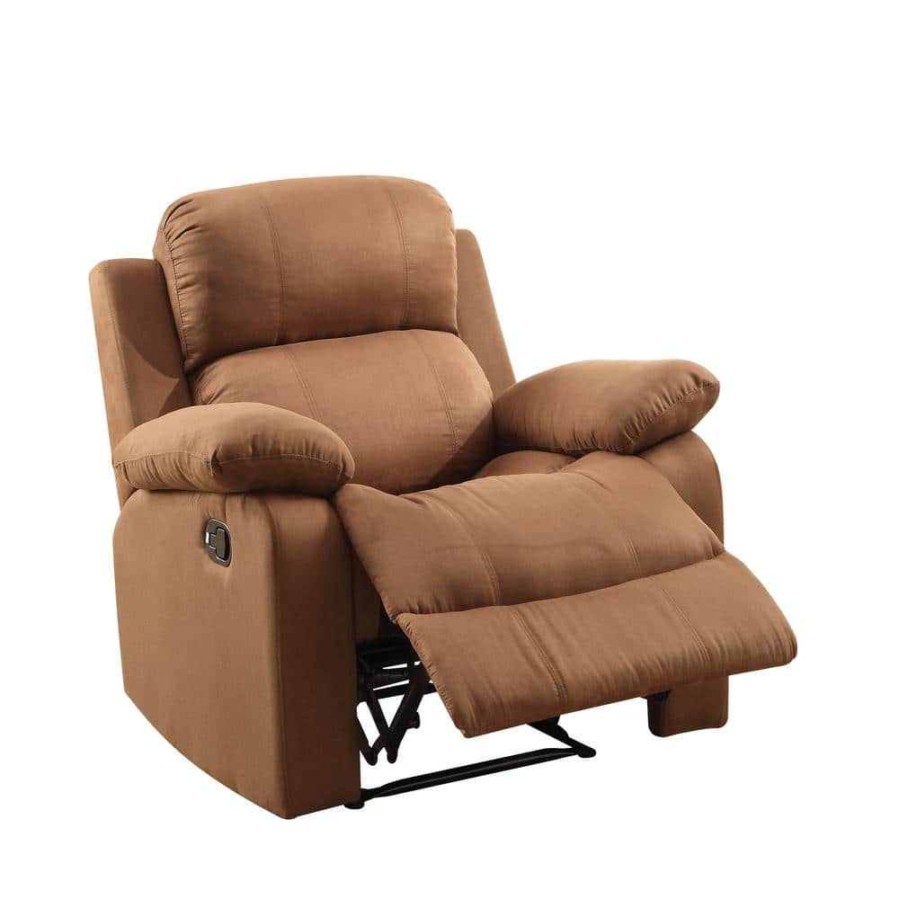 Acme Furniture ACME Parklon Brown Recliner 59478 - The Home Depot