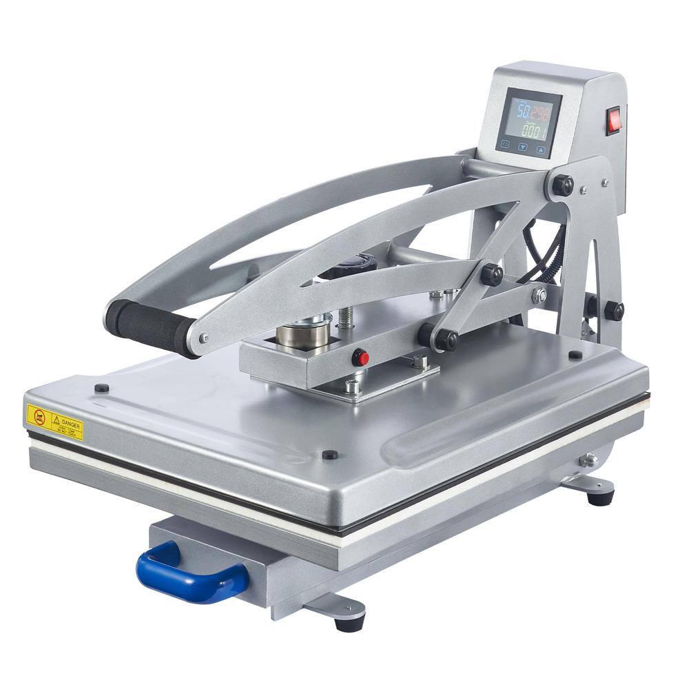 Merra Semi Auto Clamshell Heat Press Machine with 16 x 20 Heat Pad ...