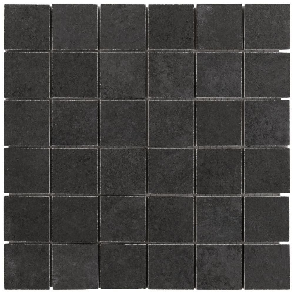 Ivy Hill Tile Urbane Charcoal Gray 4 in. x 0.35 in. Matte Porcelain ...