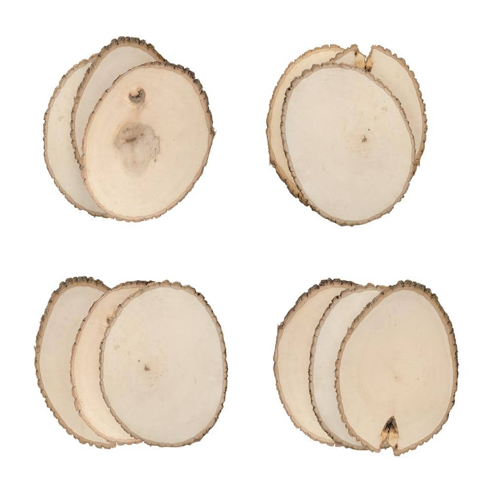 Walnut Hollow 1 in. x 13 in. x 13 in. Rustic Basswood Extra Large Round ...
