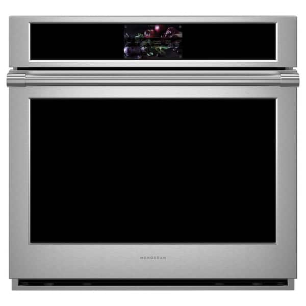 Monogram 30 in. Single Electric Wall Oven with Convection Self-Cleaning ...