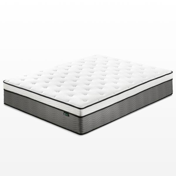 Reviews for Zinus True Support Full Firm Euro Top Pocket Spring Hybrid ...