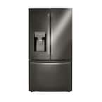 KitchenAid 20 cu. ft. French Door Refrigerator in PrintShield Black ...