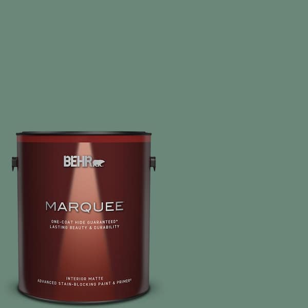 BEHR MARQUEE 1 gal. #S420-5 Sycamore Grove Matte Interior Paint ...